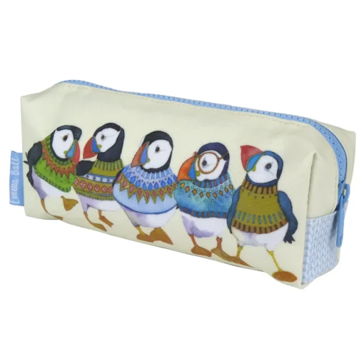 Emma Ball Woolly Puffins Pencil Case/Notions Pouch| Fast Shipping in NZ